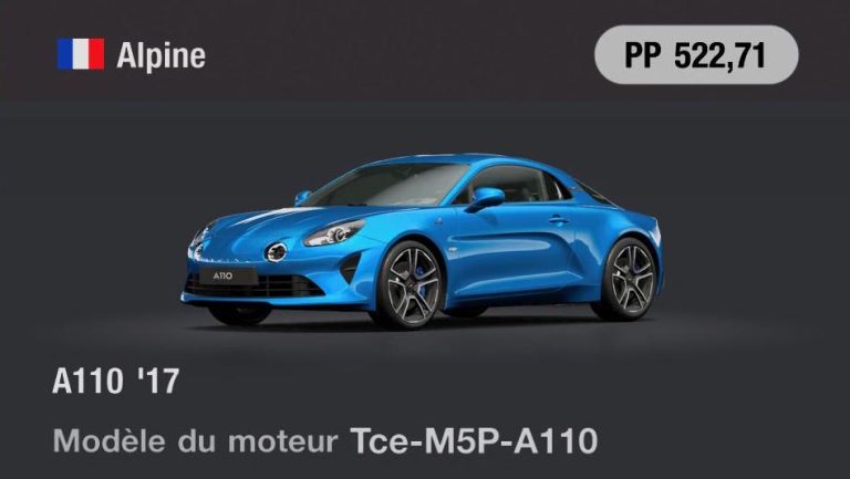 Alpine A110 '17 - Simracing VR