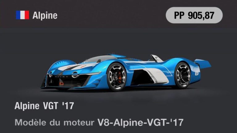 Alpine VGT '17 - Simracing VR