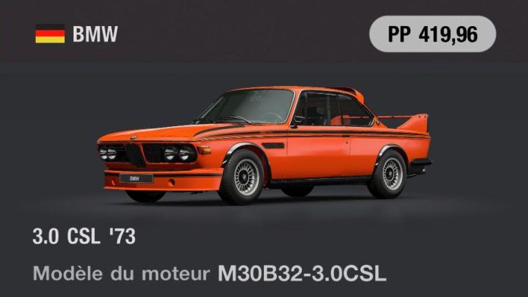 BMW 3.0 CSL '73 - Simracing VR